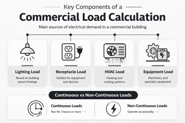 Commercial Electrical Load Calculation Explained (With Examples)