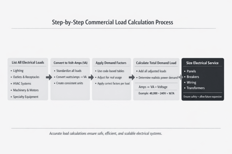 Commercial Electrical Load Calculation Explained (With Examples)